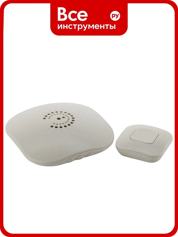 Беспроводной звонок ЭРА BIONIC Ivory Б0018090