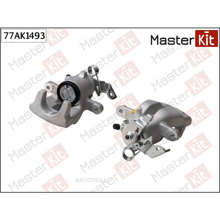 Тормозной суппорт зад. прав. OPEL ASTRA G/ ZAFIRA A 98- MASTERKIT 77AK1493