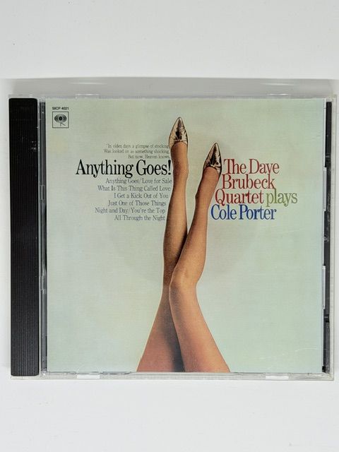 Музыкальный диск The Dave Brubeck Quartet-Anything Goes! (CD, JAPAN) '14 MINT+OBI