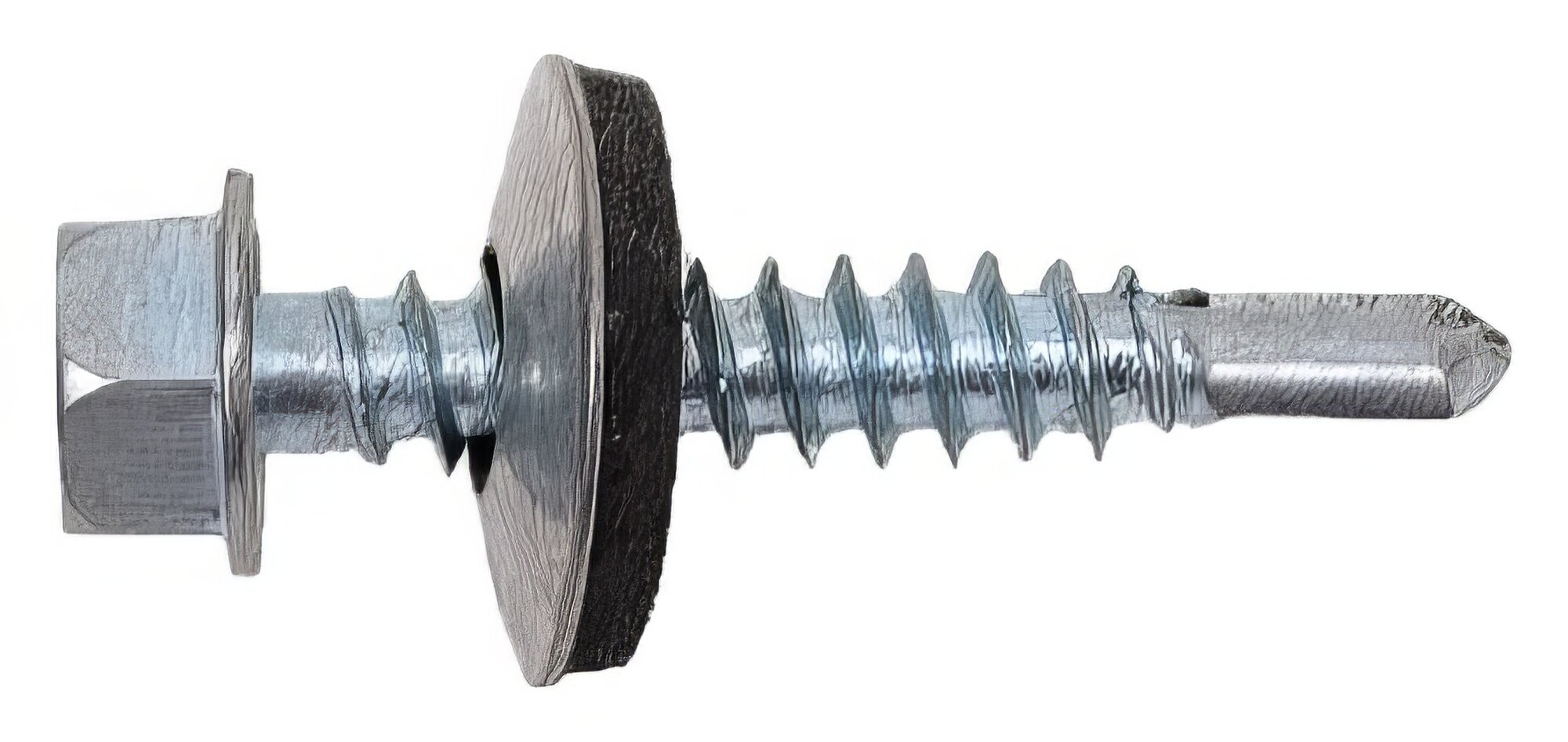 Саморез для крепления кровли STEELREX сверло, цинк 5,5x32 мм, 50 шт. 0119055032B400005032
