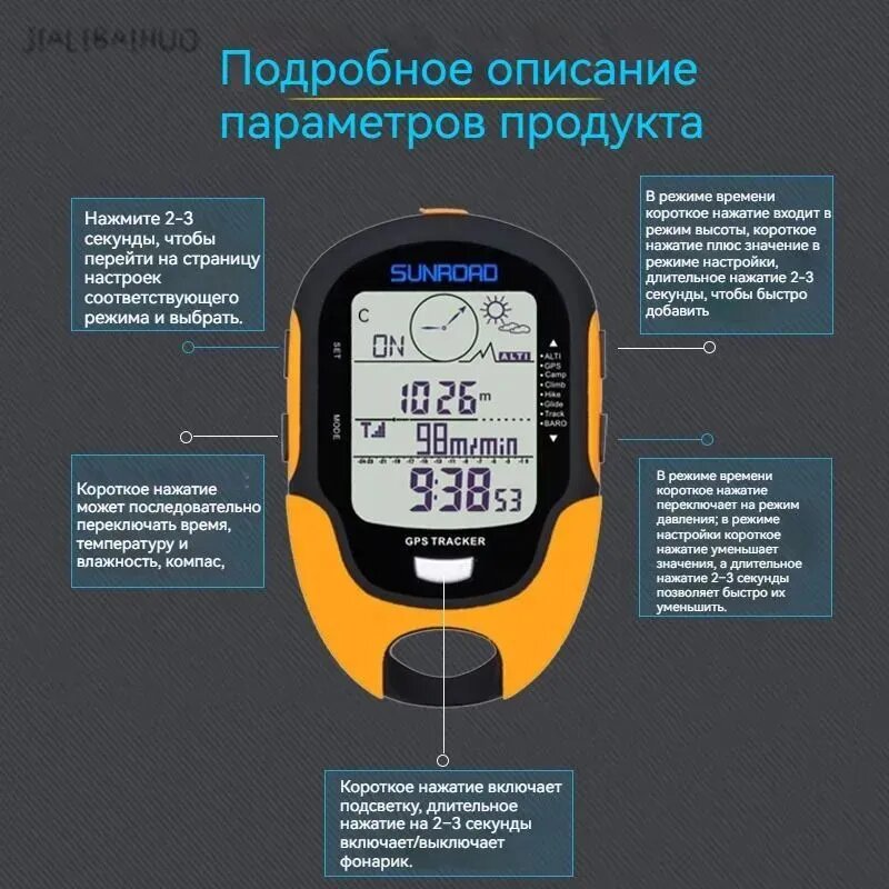 Gps для леса, возвращатель, трекер грибника — фото 1