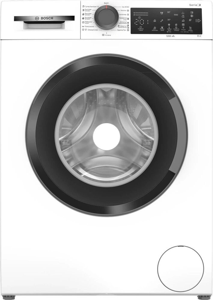 Стиральная машина Bosch Serie 2 WLZ24200ME пан. англ. класс: A загр. фронтальная макс:8кг белый инвертор