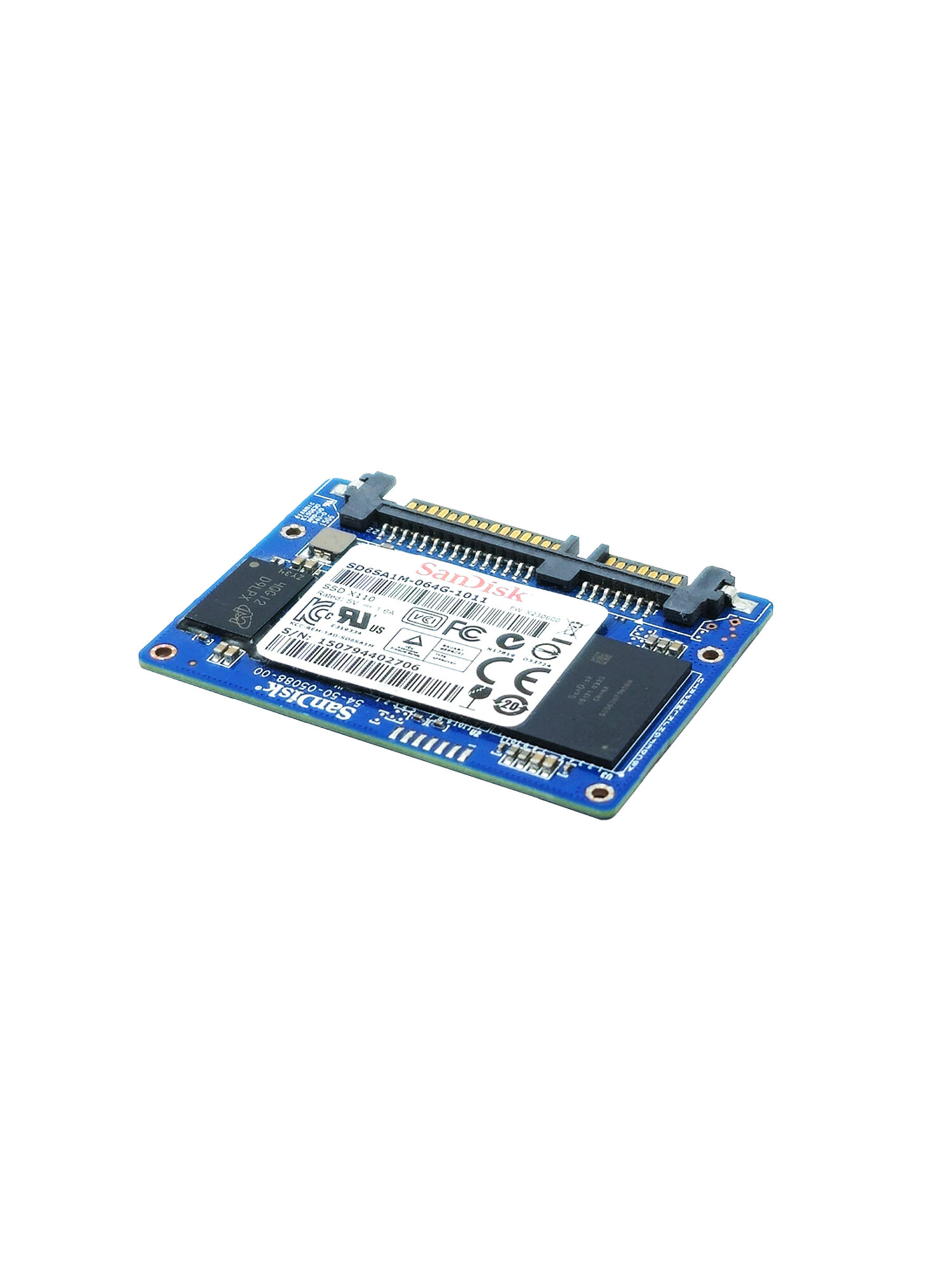 Твердотельный накопитель X110 64GB Half-Slim SATA SSD, партномер SD6SA1M-064G