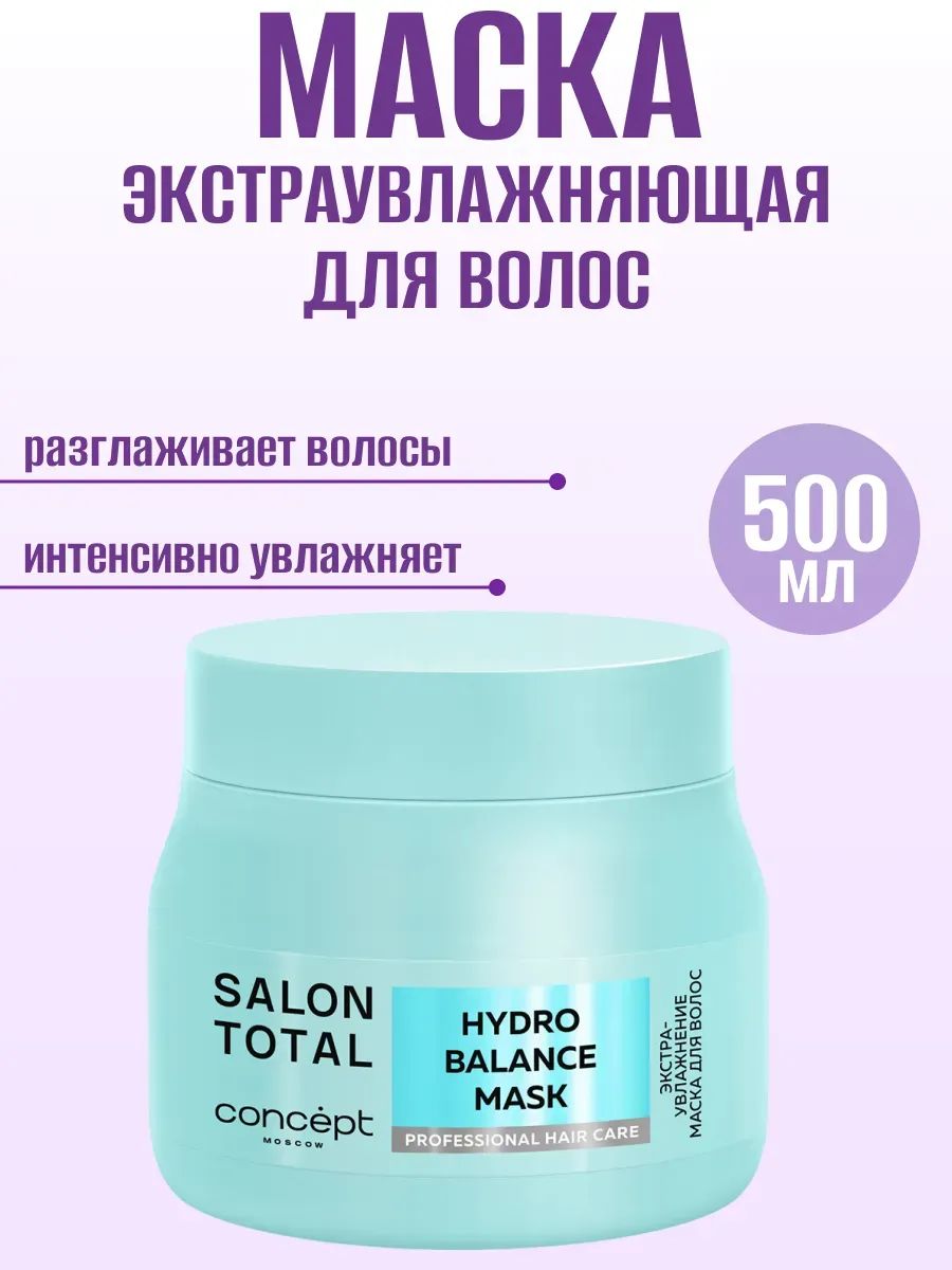 Concept Маска экстра-увлажнение (Hydrointension mask), 500 мл