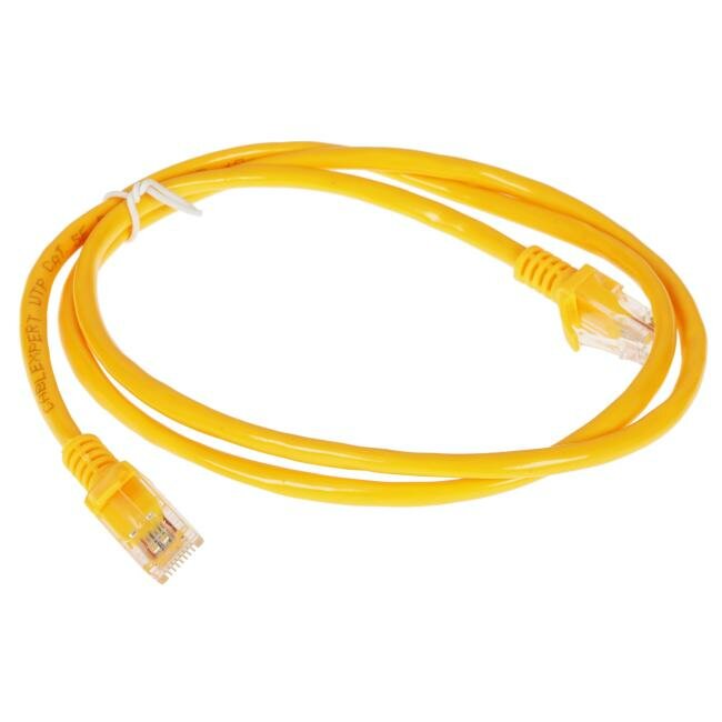 Cablexpert PP12-1M/O Patch Cord UTP кат.5e, 1м, оранжевый — фото 1