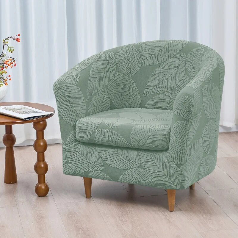 Чехлы для кресел WANERQU, жаккард, однотонные A6 Club chair cover