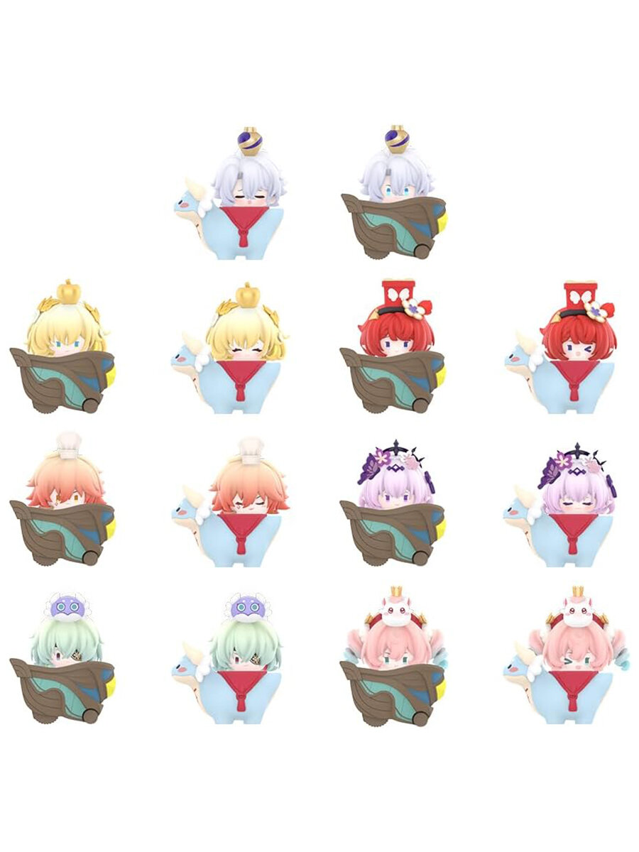 Фигурка Honkai: Star Rail Cap & Cottontail Series Mini Blind Box 1 шт 6973817958090