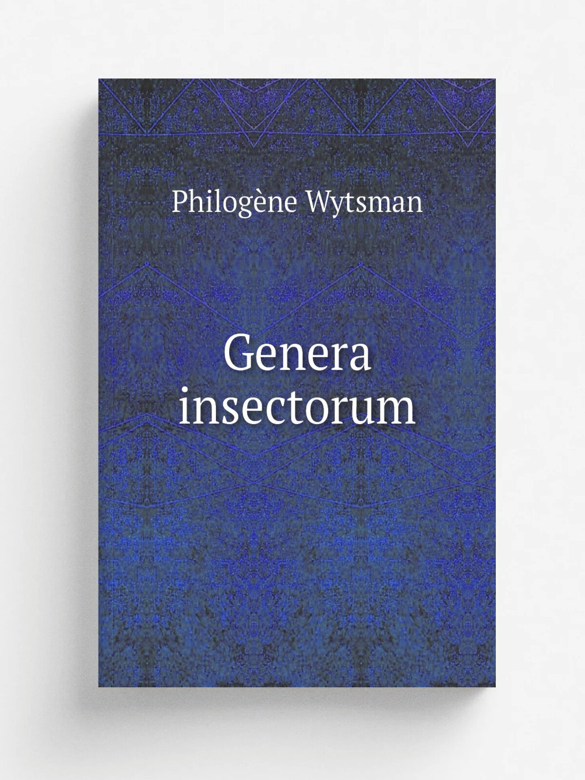 Genera insectorum | Philog.ne Wytsman | 1902 | Bruxelles : Chez M.P. Wytsman | Репринт