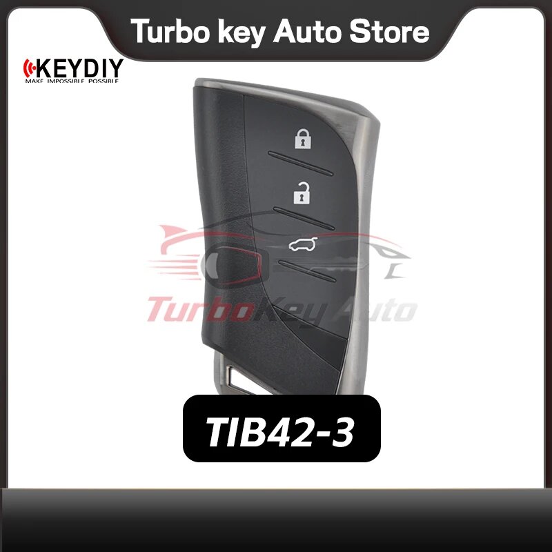Пульт KeyDiy TIB42-3, 1 шт.