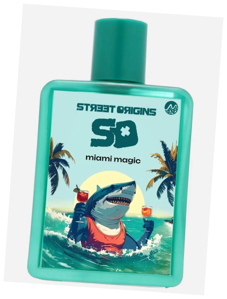 Street Origins Miami Magic парфюм для мужчин 75 мл / Стрит Ориджинс Майами Мэджик