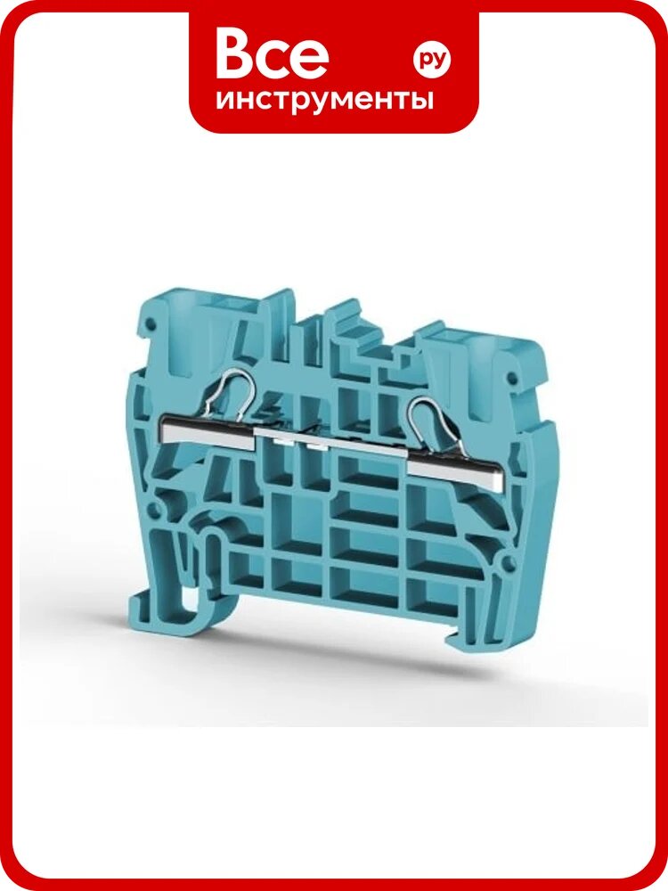 Пружинный клеммник Klemsan быстрозажимной (Push in), 4 мм. кв. (синий); PYK4 (RP) 80 шт. 0.0.0.3.307111RP
