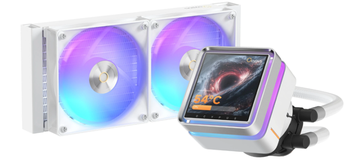 Sigma-L24-WH2AAWLN00E-GL Ocypus Система жидкостного охлаждения/ Water Cooling System Ocypus Sigma L24 EX WH ARGB (290W