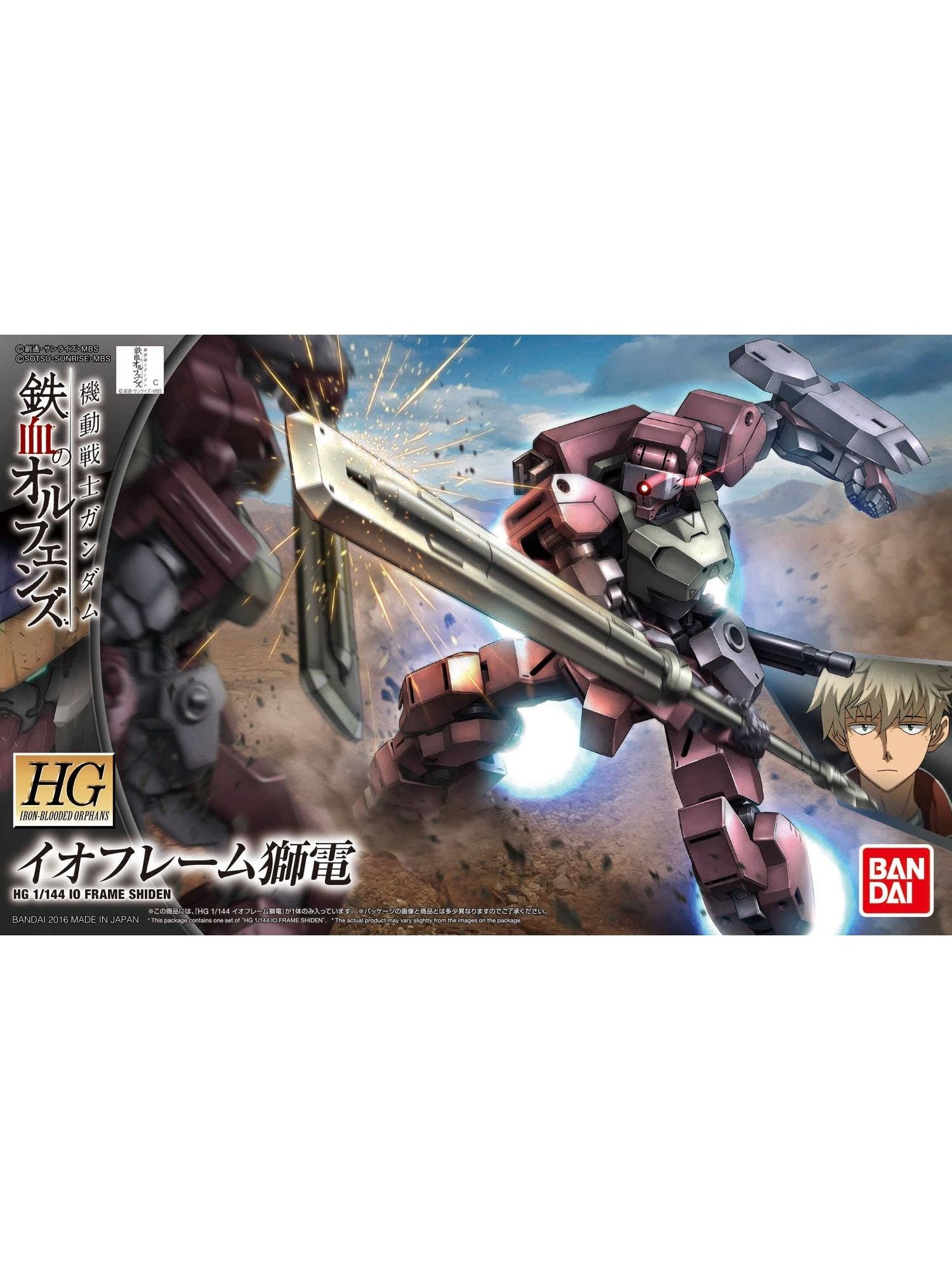 Сборная модель Bandai HG 1/144 Io Frame Shiden (Gundam Iron-Blooded Orphans, №25)