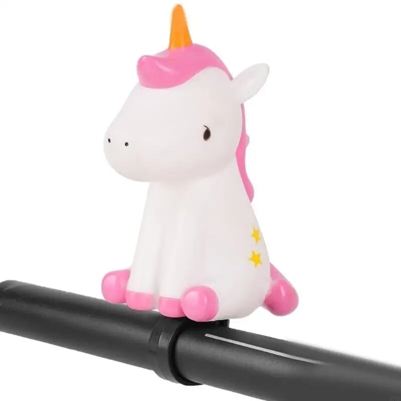 Детский воздушный гудок Silicone Розовый, triceratops