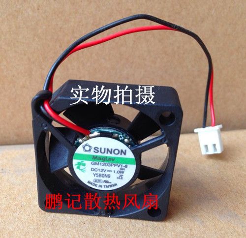 SUNON 3cm3010 Большой объем воздуха вентиляторы 12V 1.0W GM1203PFV1-8