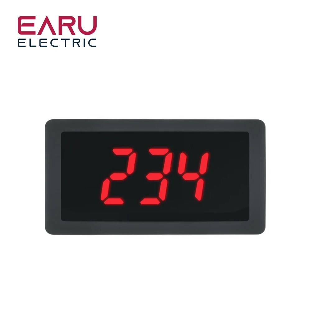 EARU Цифровой термометр EGT с датчиком температуры Красный, Red Display