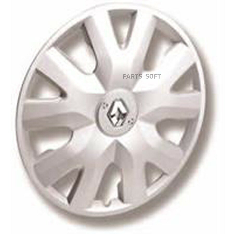 Колпак колеса 15 Dokker/Logan/Sandero/Logan New/Sandero New от официального дистрибьютора, RENAULT, артикул 8201392441