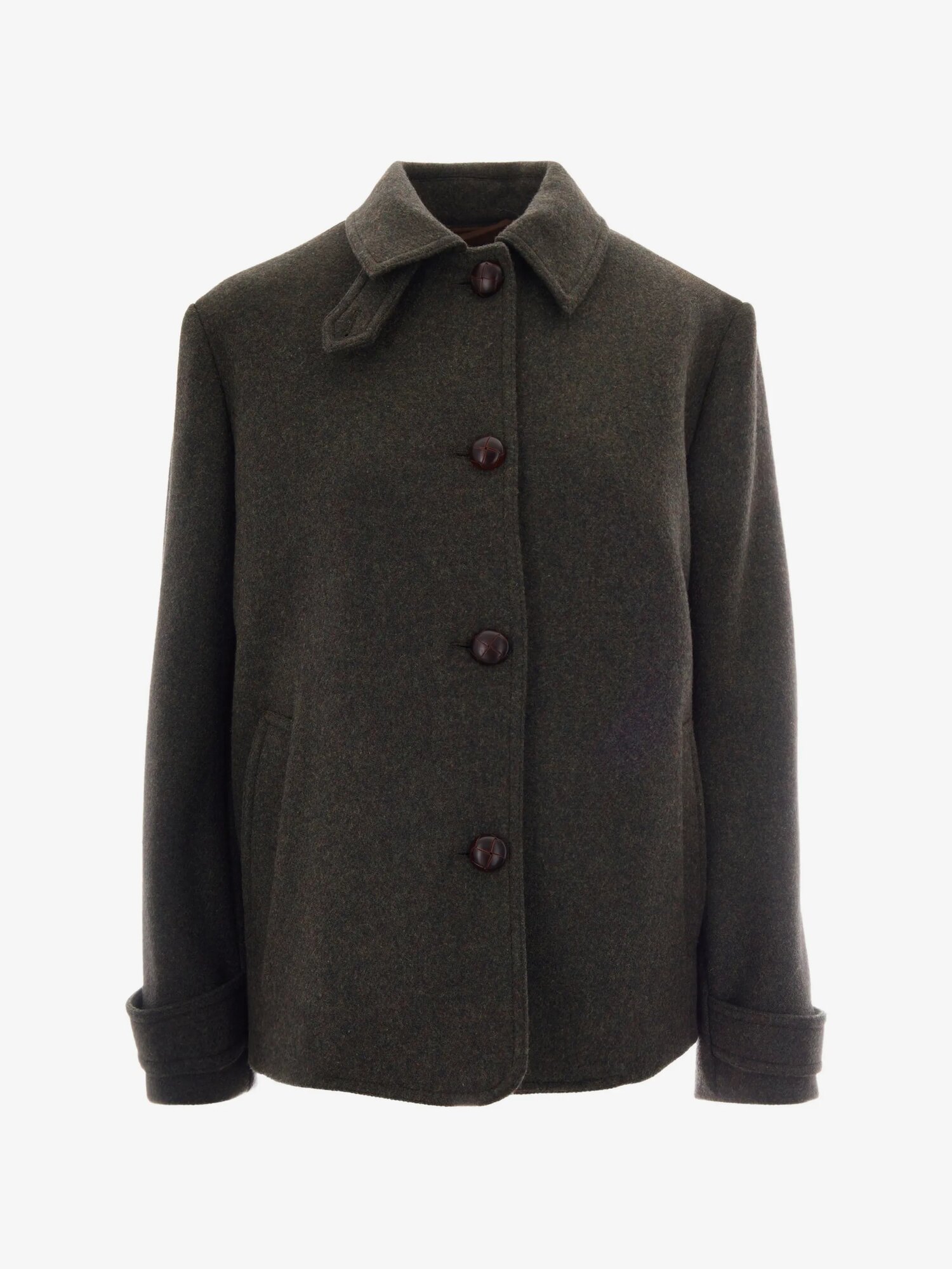 Куртка Button-up wool jacket