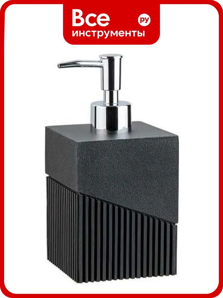 Дозатор для жидкого мыла Element PERFECTO LINEA черный 35-618103 ЦГ-1023175441