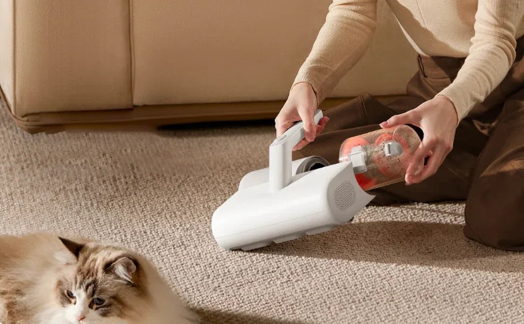 Пылесос Xiaomi Dust Mite Vacuum Cleaner Pro EU (BHR8943EU) ручной для удаления клещей
