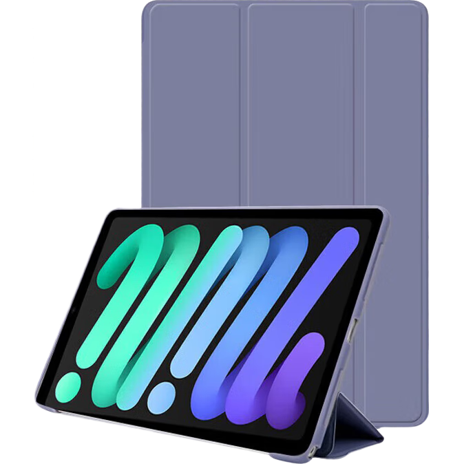 Sehan iPad Mini 6/7/8 защитный чехол 8.3 дюйма три-свёртка подставка мягкий корпус полная защита от ударов царапин