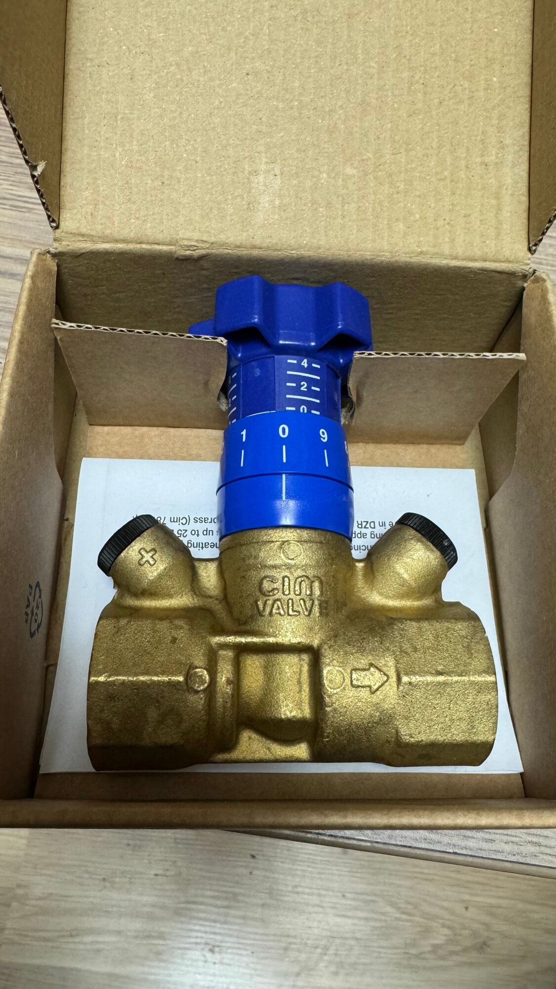 Балансировочный клапан 3/4" PN25, р/р, MVI BL.210.05