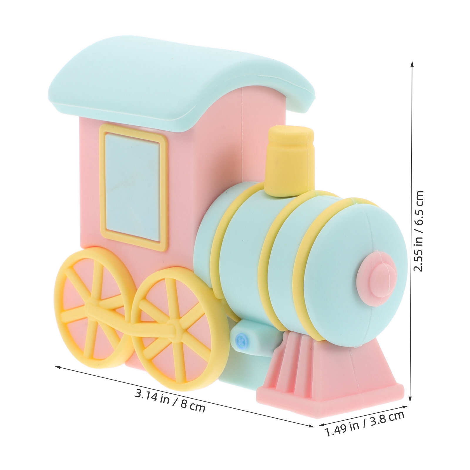 Топпер Для Торта В Forme Поезда Милый Детский Дизайн Игрушка 8.00X6.50X3.80Cm