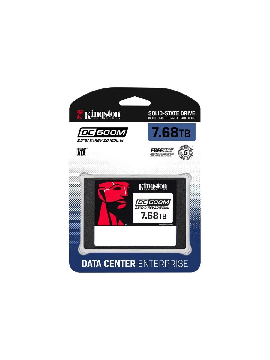 Накопитель SSD Kingston SEDC600M/7680G