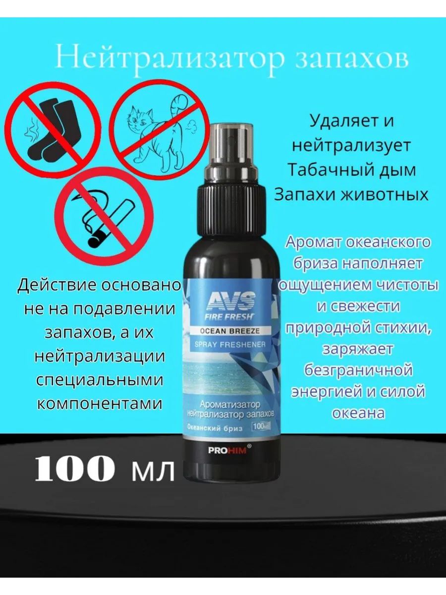 Освежитель спрей океанский бриз