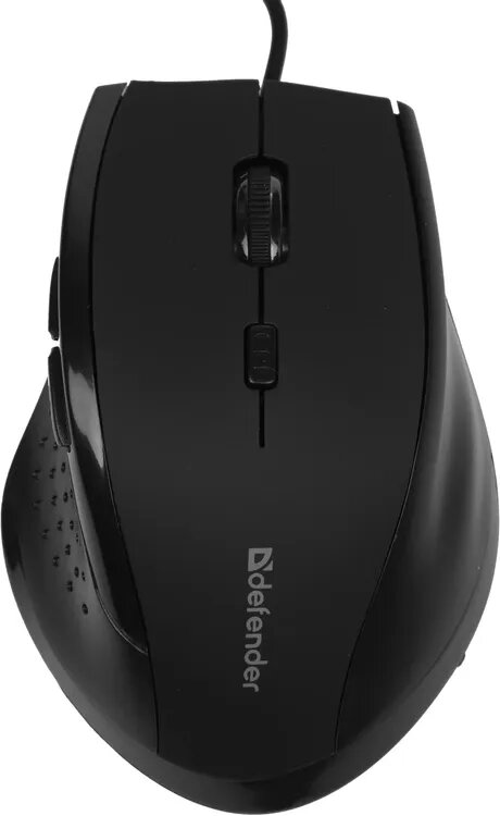 Мышь проводная Defender Accura MM-362, оптическая, USB, 1600dpi, черный