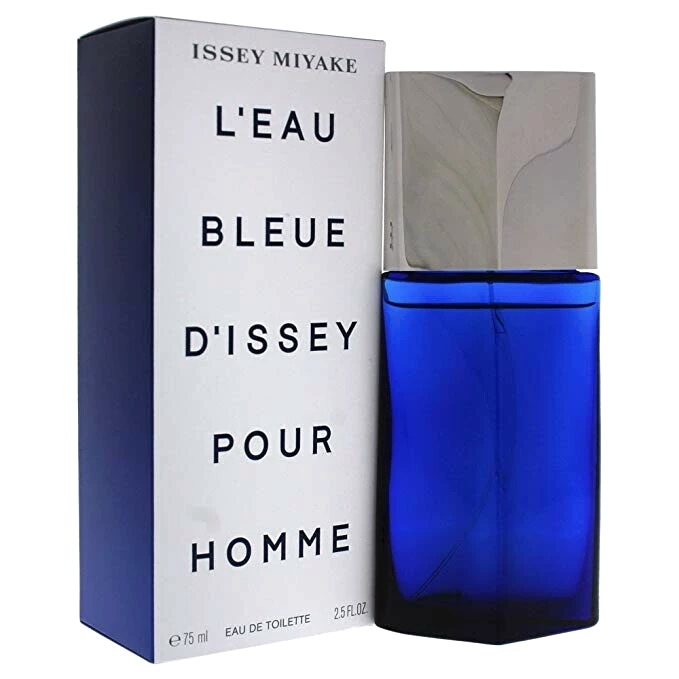 Issey Miyake L Eau Bleue D Issey Pour Homme парфюм мужской 75 мл - Иссей Мияке Ле Блю Пур Ом