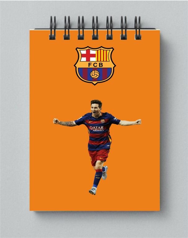 Блокнот Лионель Месси, Lionel Messi №6, А4