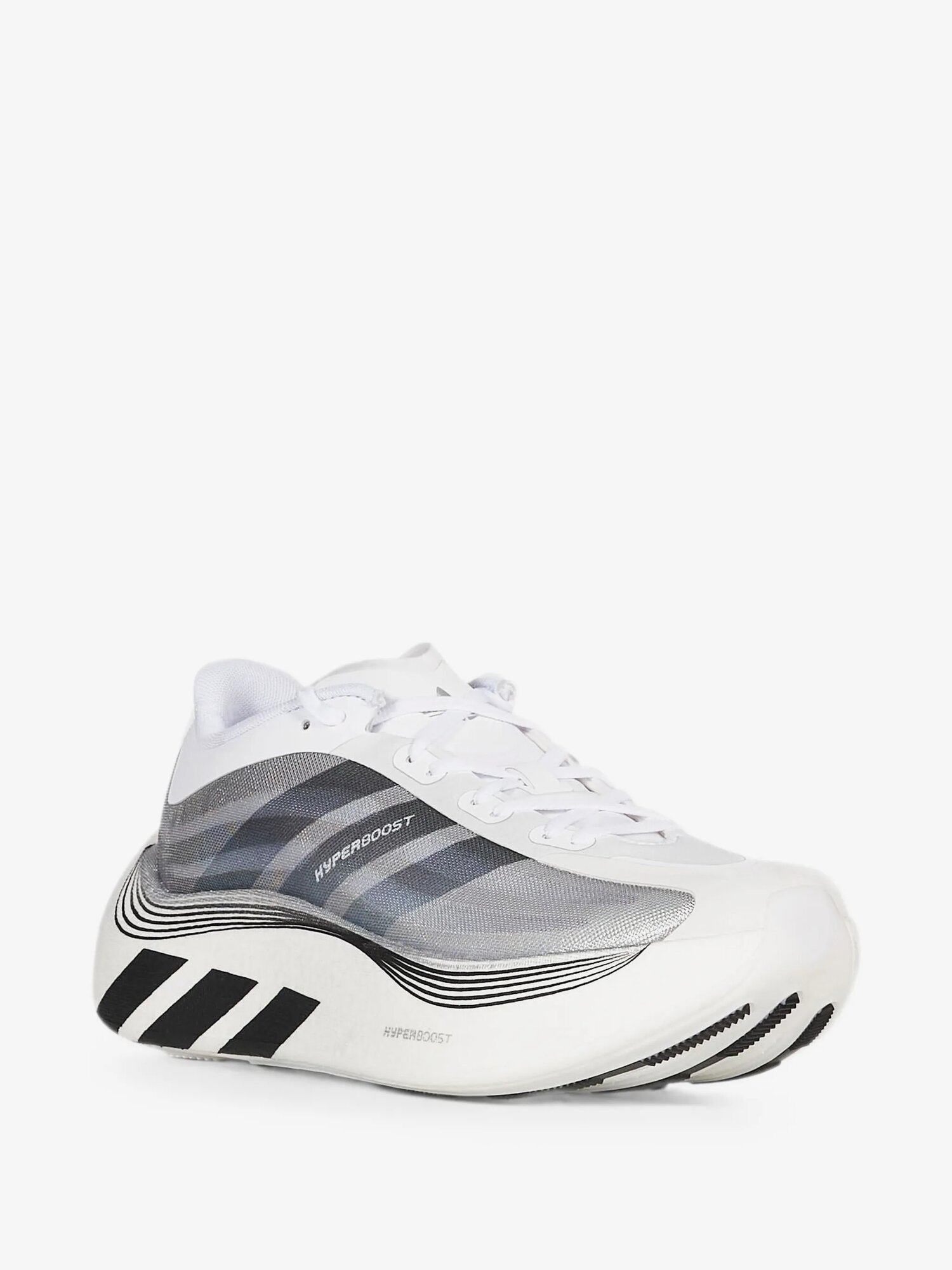 Кроссовки adidas Hyperboost, размер 9.5 US, белый — фото 1
