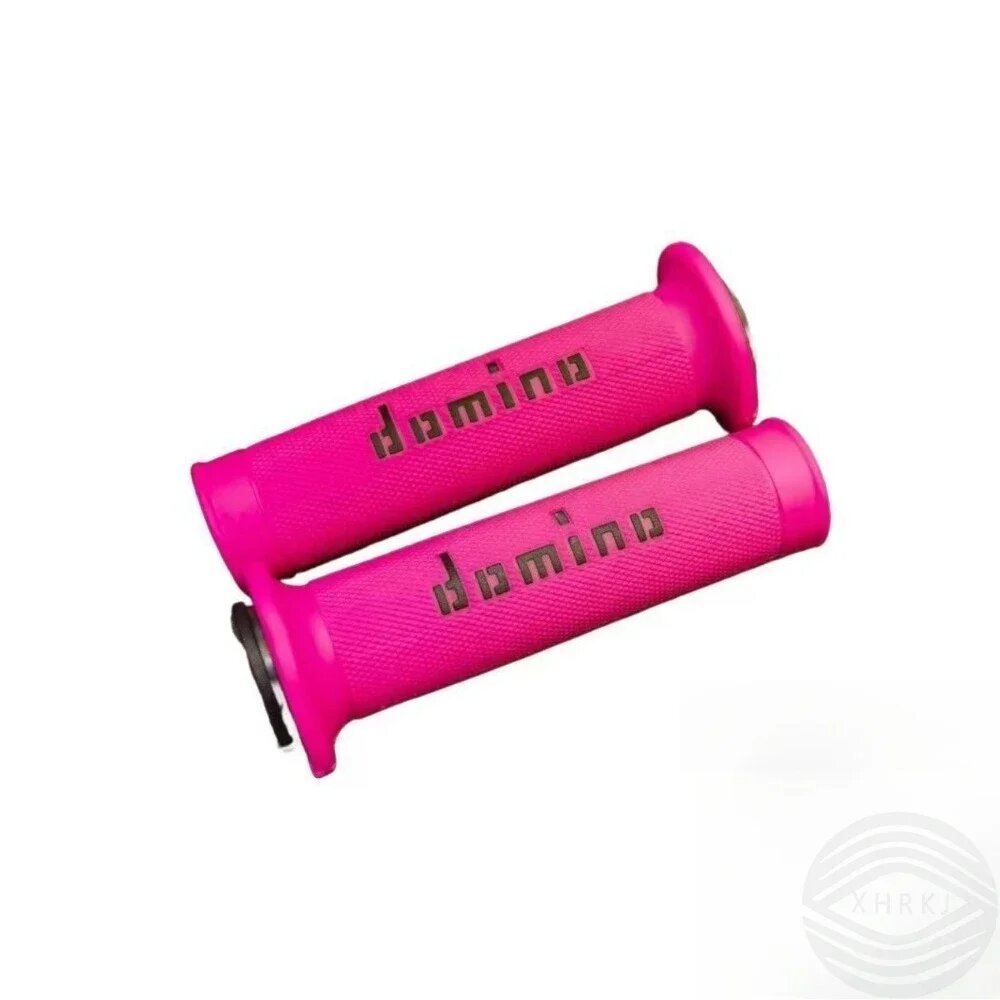 Ручки руля Domino розовые, 7/8" (22/24 мм)