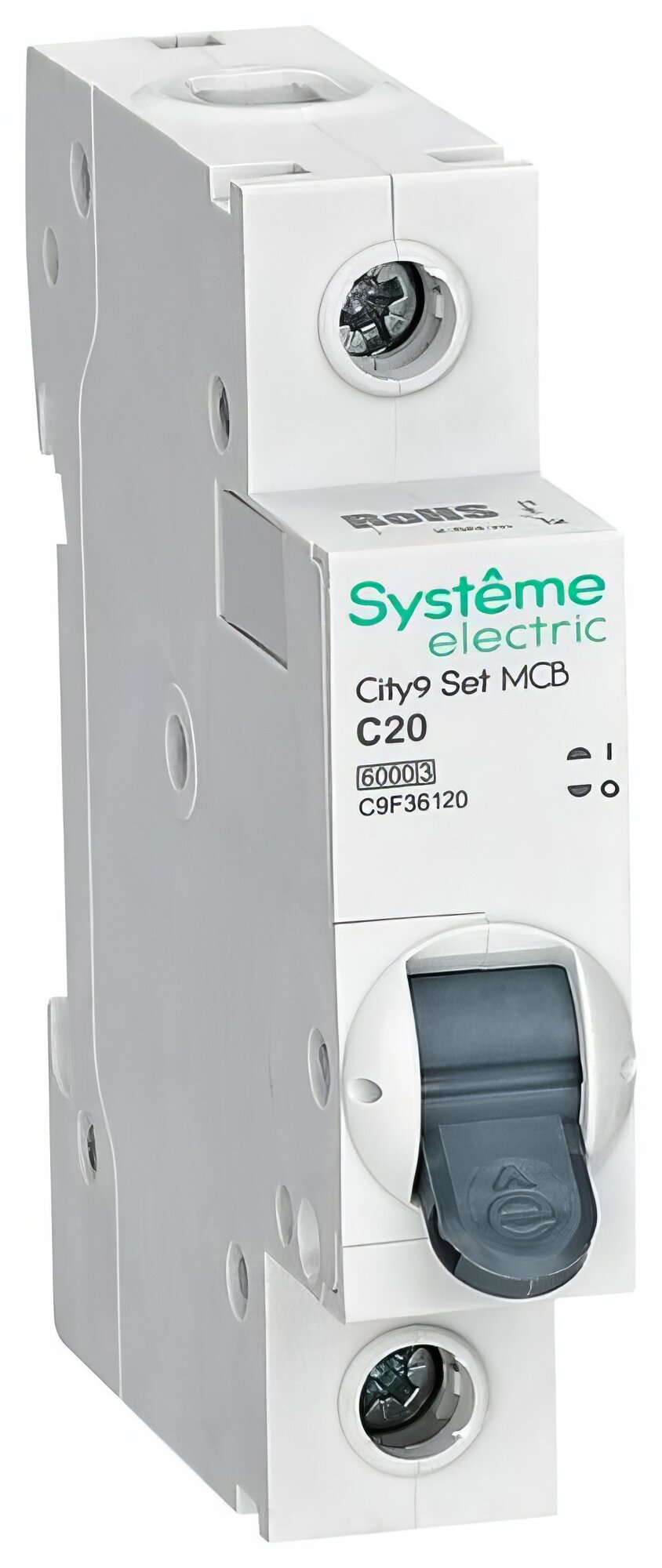 Выключатель автоматический 1п City9(АВ) C 20А 6кА 230В Systeme Electric C9F36120