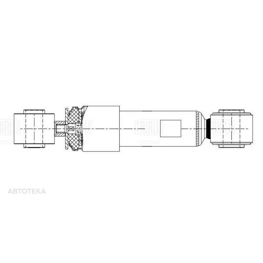 Амортизатор кабины SITRAK/HOWO/VOLVO FH12/FM задн. TRIALLI AH30008