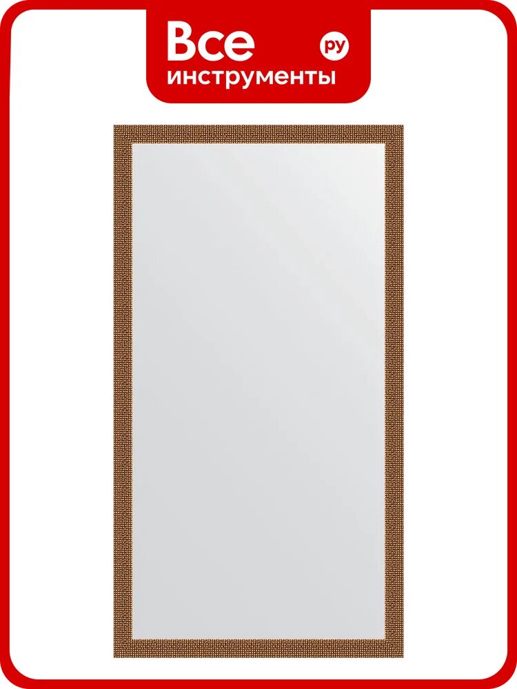 Зеркало EVOFORM в багетной раме - мозаика медь 46 mm (71x131 cm) 3291