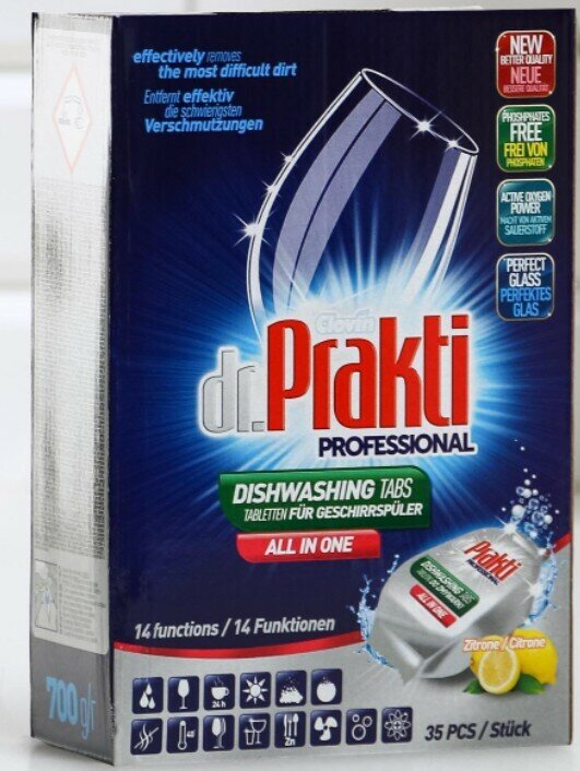 Dr Prakti Professional таблетки для ППМ 700 гр (картон) (20 гр 30+5 штук)