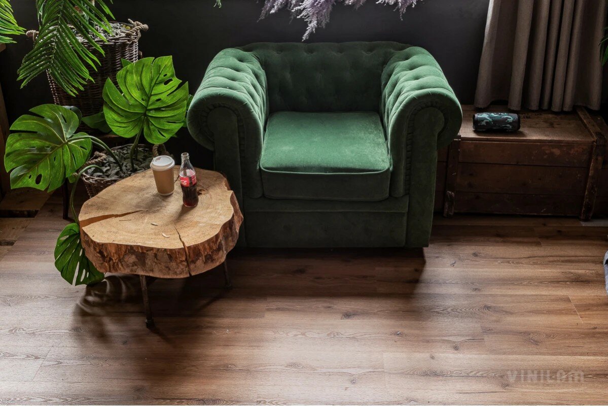 LVT-Плитка VINILAM Дуб Норден (Rich) 8861 Glue 8861 EIR Glue (цена за упаковку 4.160 м2)