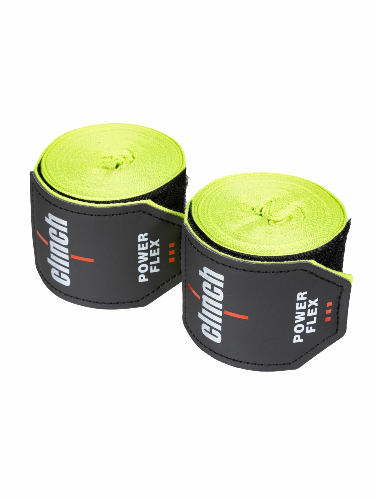 Бинты боксерские Clinch Boxing Hand Wrap Power Flex ярко-зеленые (длина 3.5 м)