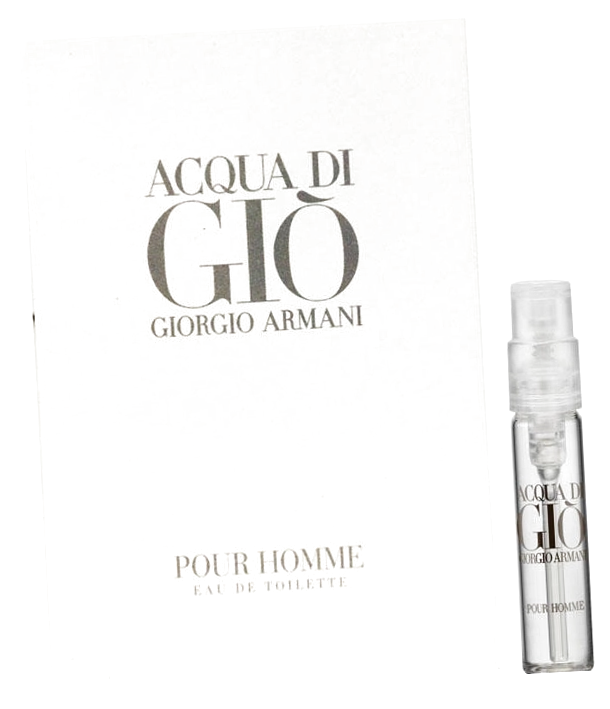 Giorgio Armani Acqua Di Gio мужская туалетная вода пробник 1.2 мл - Джорджио Армани Аква Ди Джио миниатюра