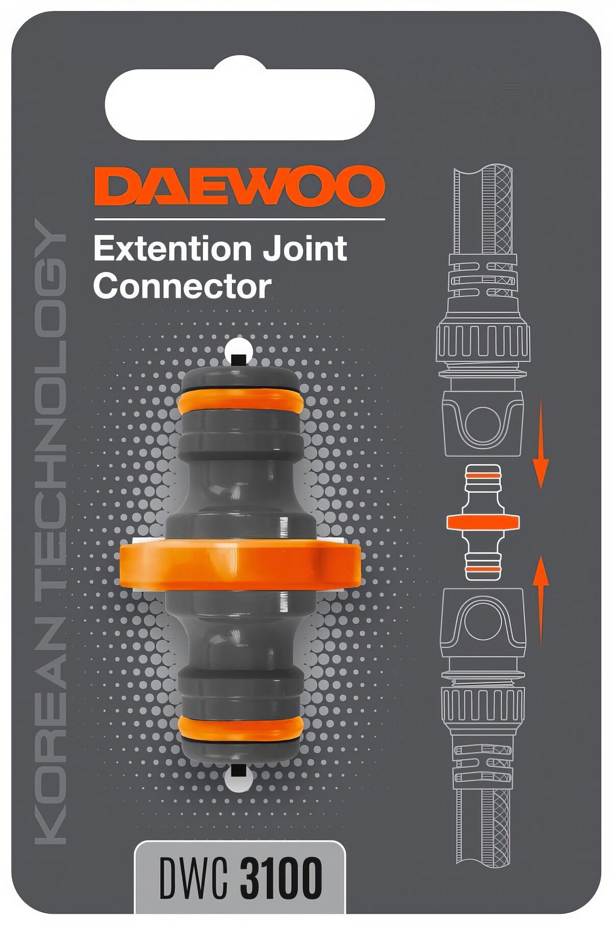 Коннектор двухсторонний Daewoo DWC 3100