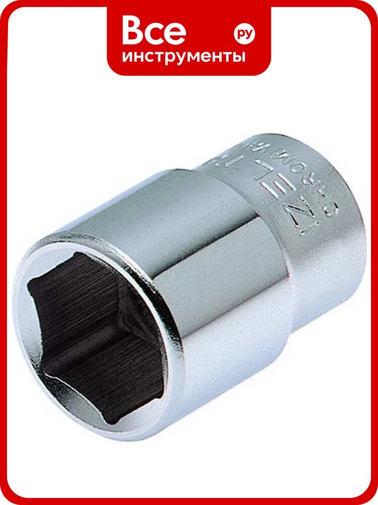 Головка шестигранная 11 мм, 1/4"DR IZELTAS 1107060011