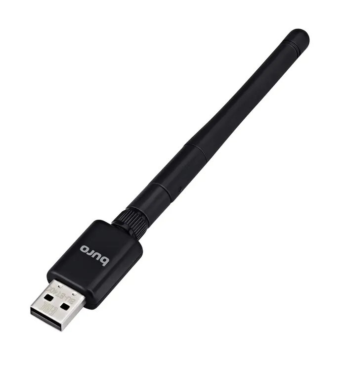 Bluetooth адаптер Buro BU-BT40C BT 4.0+EDR class 1, USB, 100м, черный