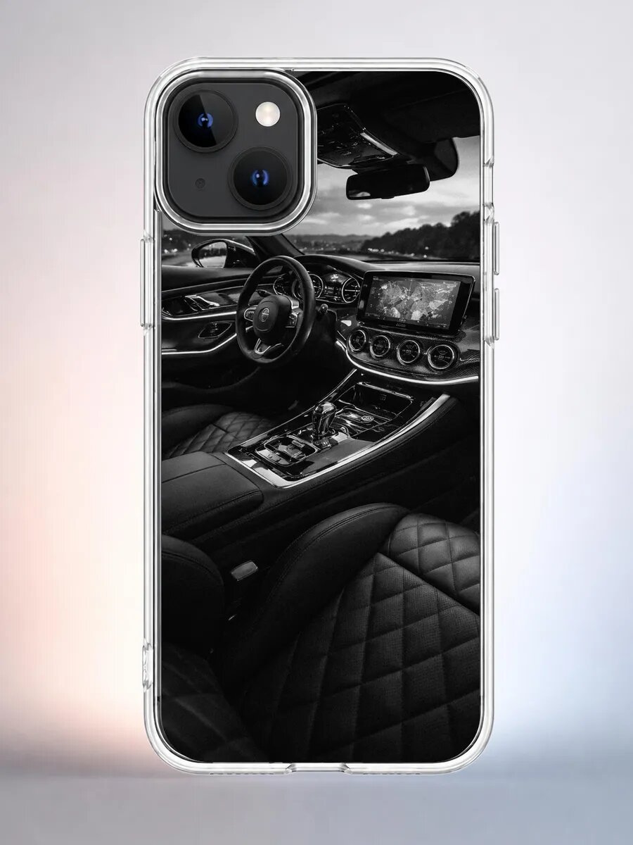 Чехол iPhone 13 мультимедиа силиконовый
