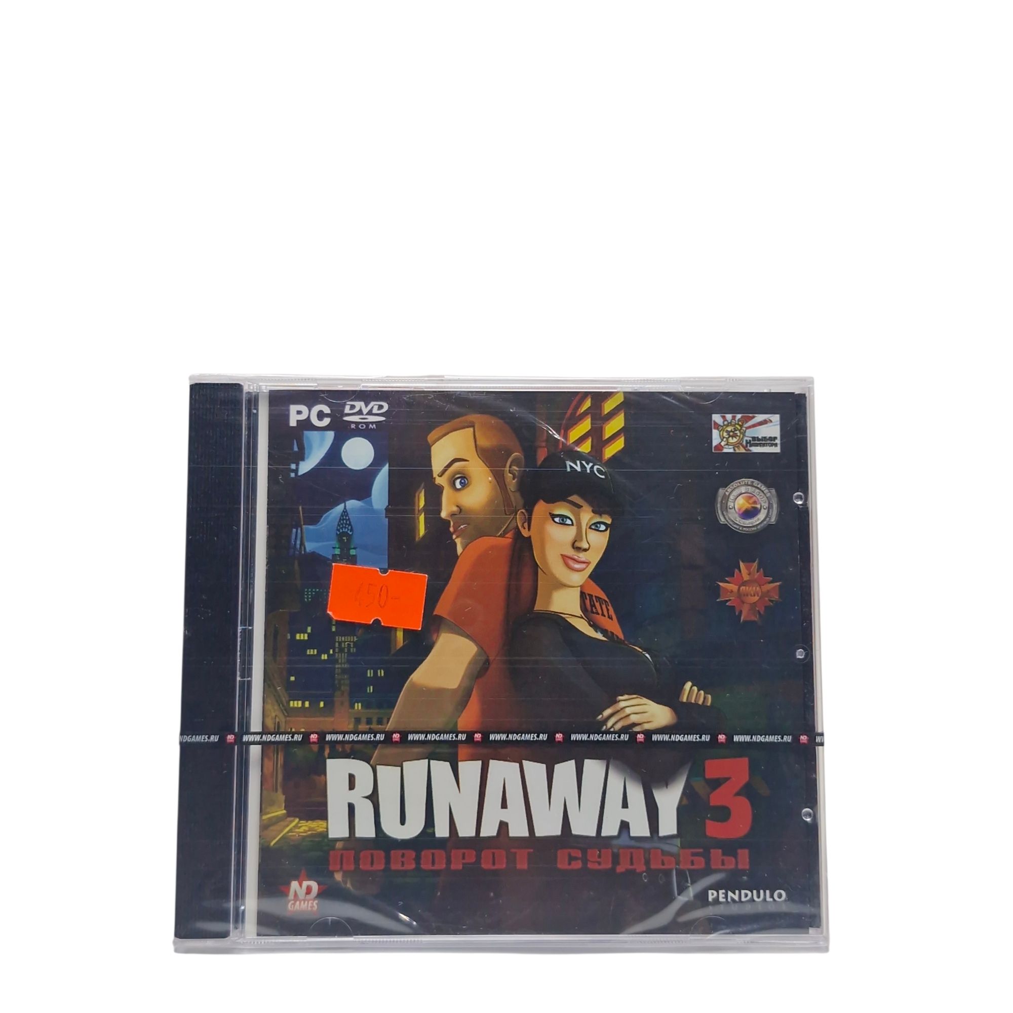 Игра для компьютера: Runaway 3: Поворот судьбы pc диск новый лицензия