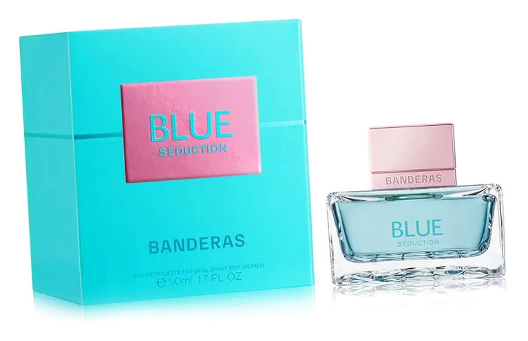 Туалетная вода Antonio Banderas Blue Seduction Women мини 3 / Сэмпл аромата Антонио Бандерас Блу Седакшн Вумен