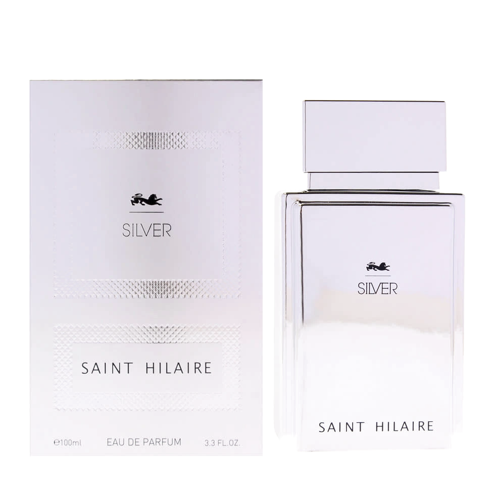 Мужской аромат Saint Hilaire Silver парфюмерная вода 100 мл - Сент Илер Силвер серебристый