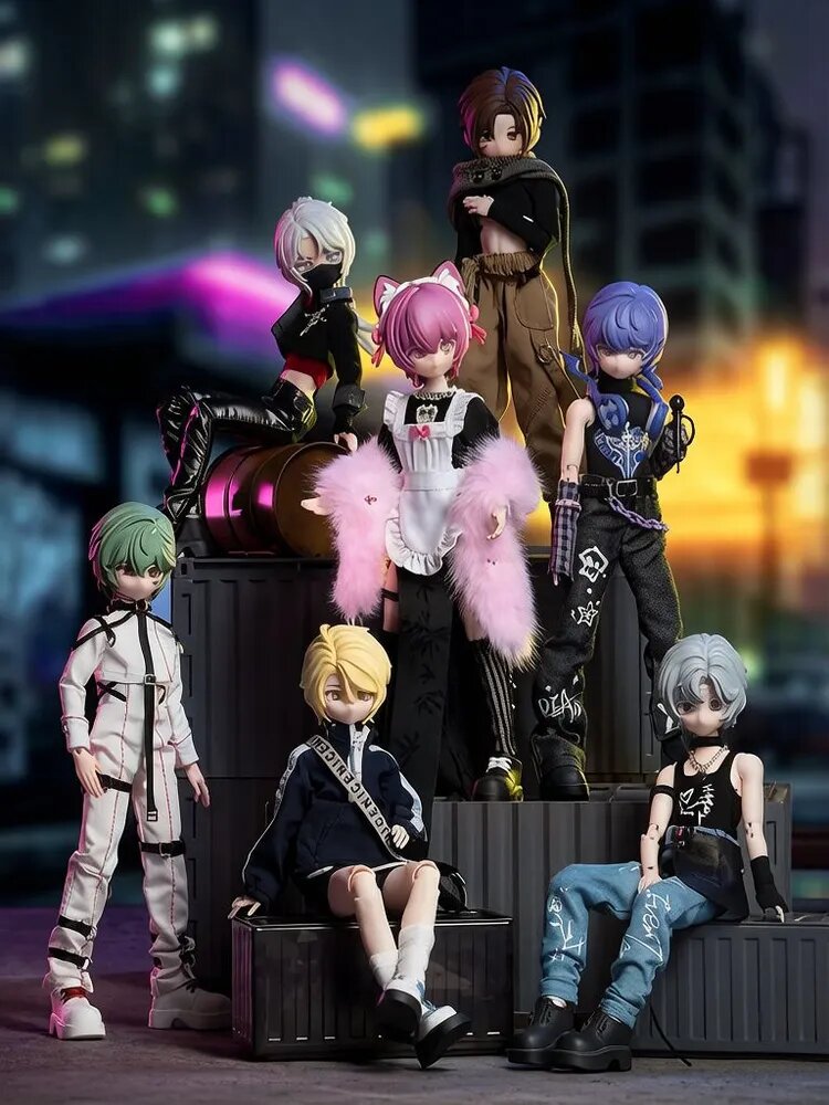 Мероприятие Зака Серия BJD блайнд-бокс/Zack Event Series Blind Box Мимика С аксессуарами 3878864736