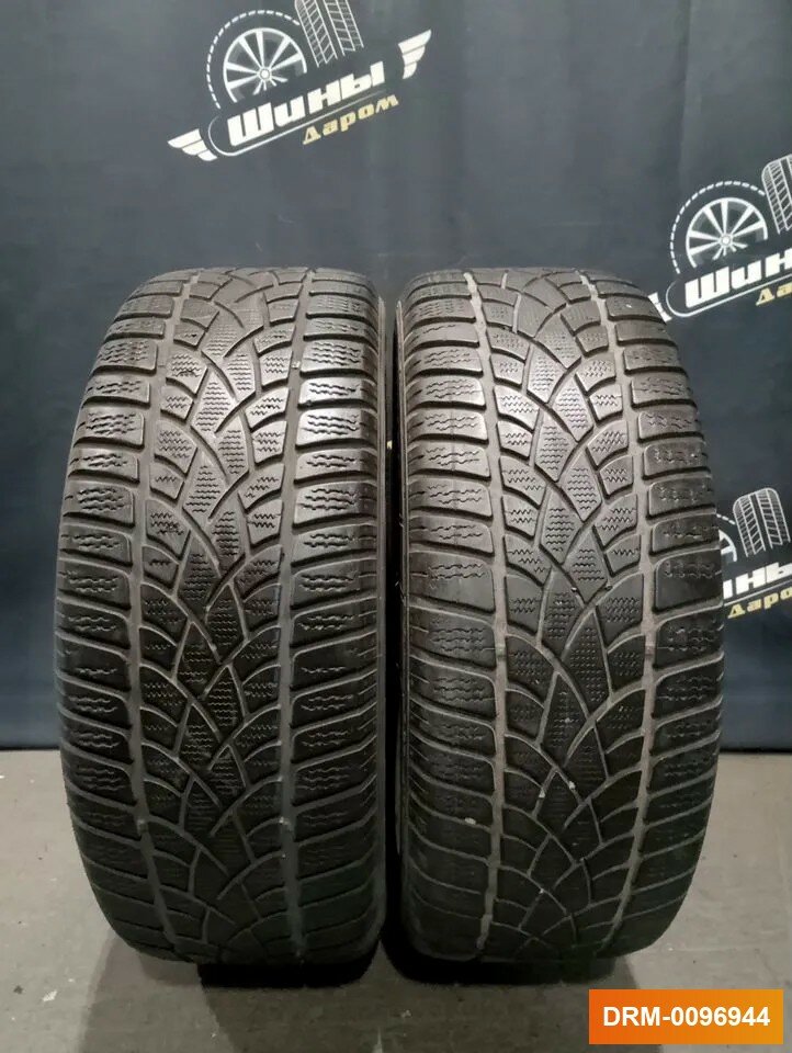 Комплект (2 шт) зимних БУ шин Dunlop SP Winter Sport 3D 215/60 R16 40% износ 8314020059